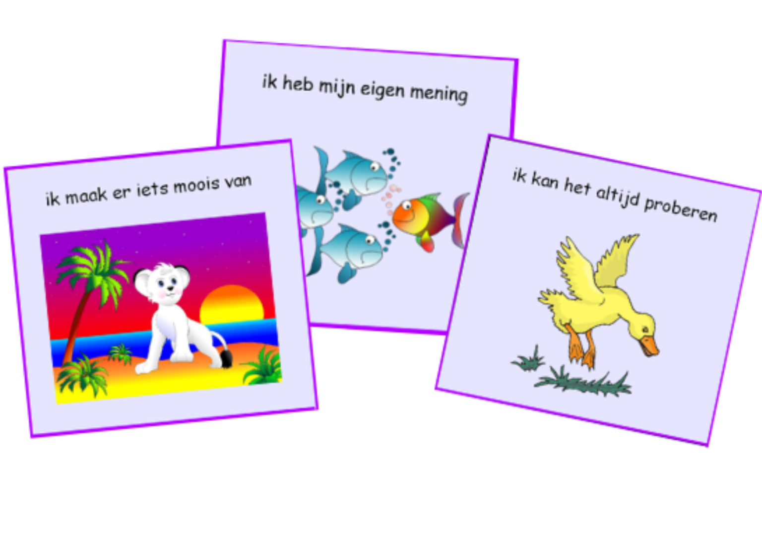 Helpende Gedachten Kaartjes (recl.) - Ik ben Ik - Kindercoaching Helpende Gedachten Kaartjes (recl.) - Ik ben Ik - Kindercoaching